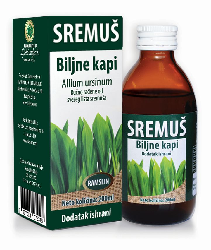 ramslin-200-ml - Sremuš kao lijek Allium ursinum